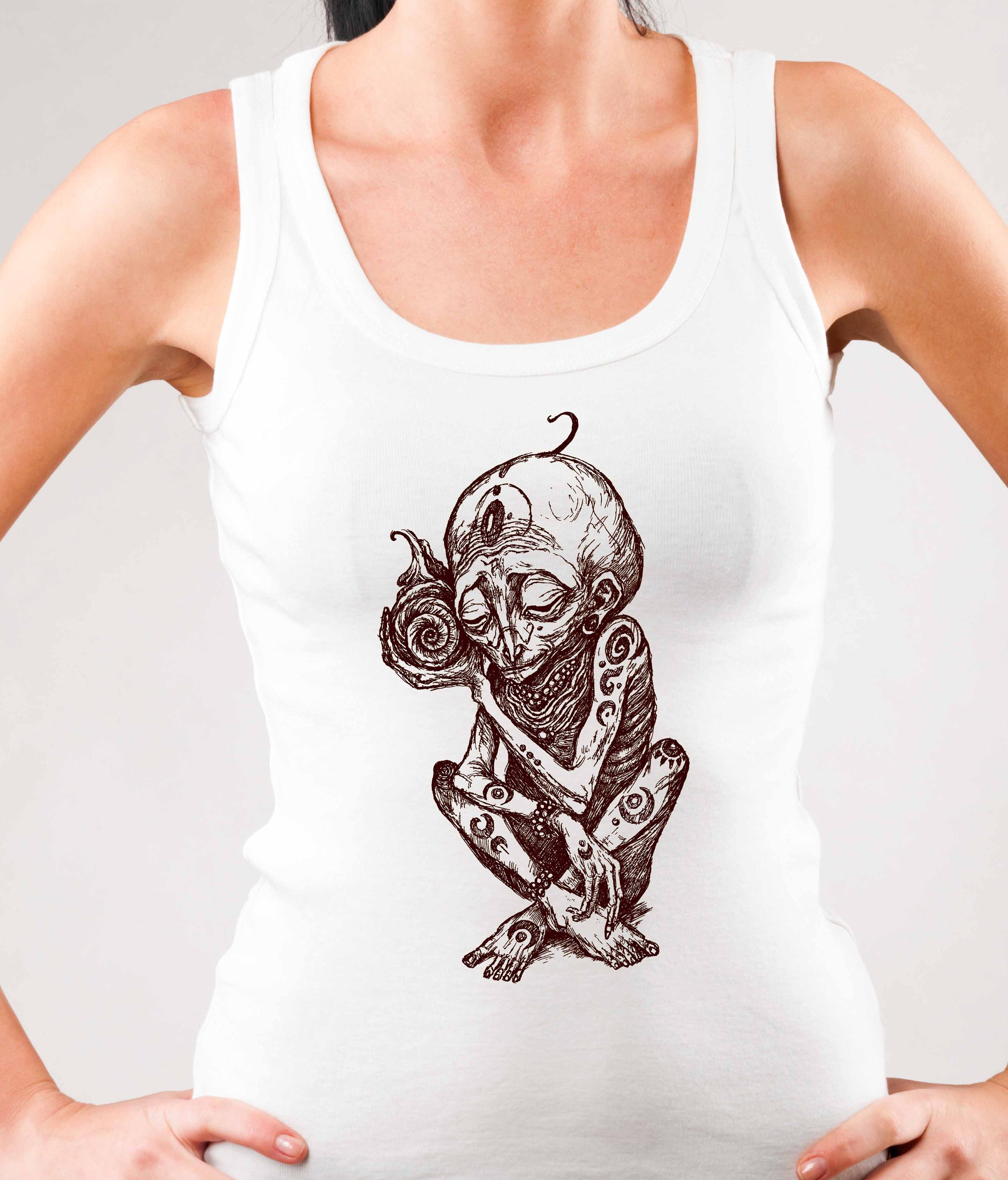 Boho Women's YOGI Tank Top, Inspirational Pilates Muscle Workout T ...