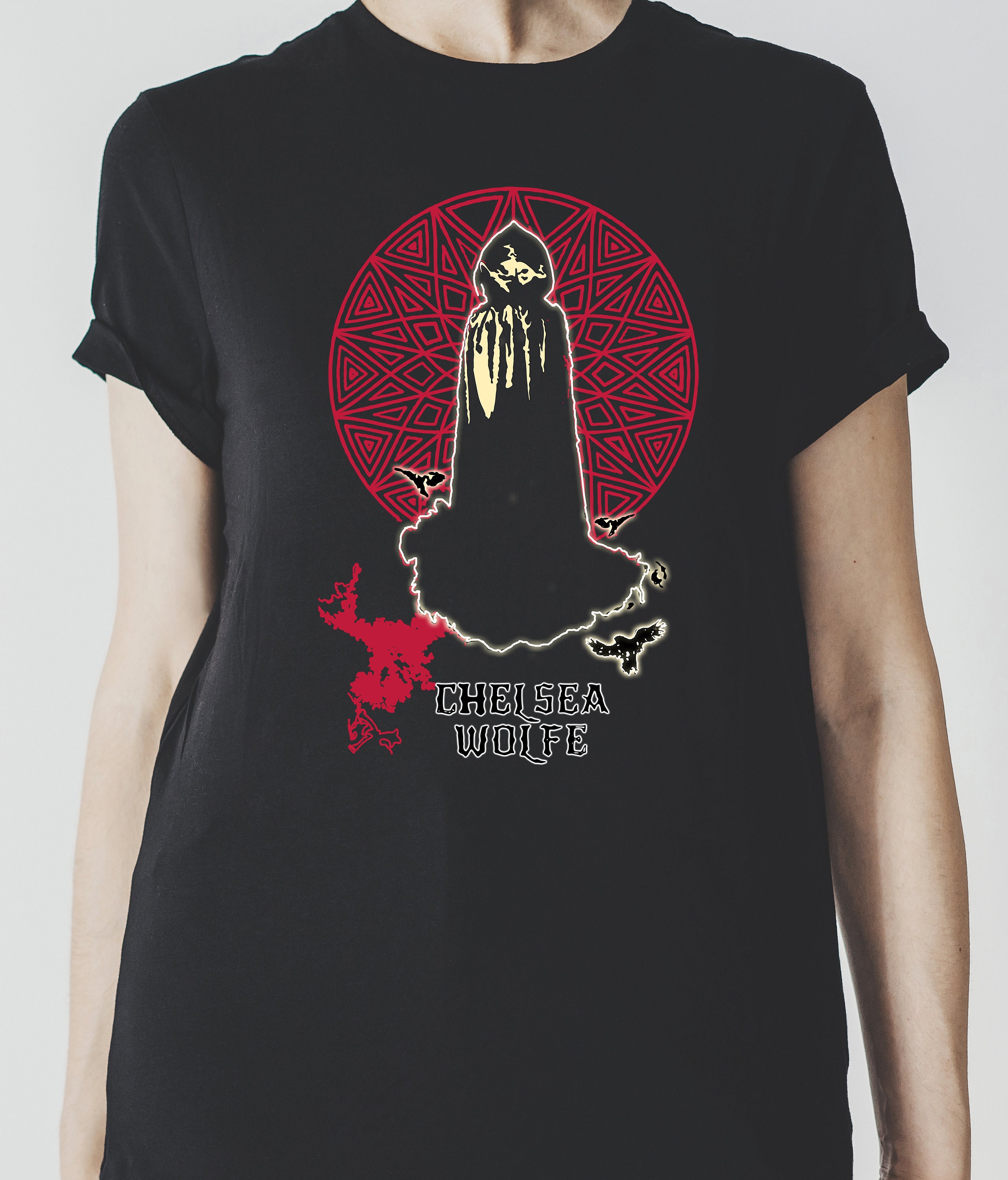 CHELSEA WOLFE Unisex Tshirt Gothic ROCK Doom Metal Band Tee - Etsy