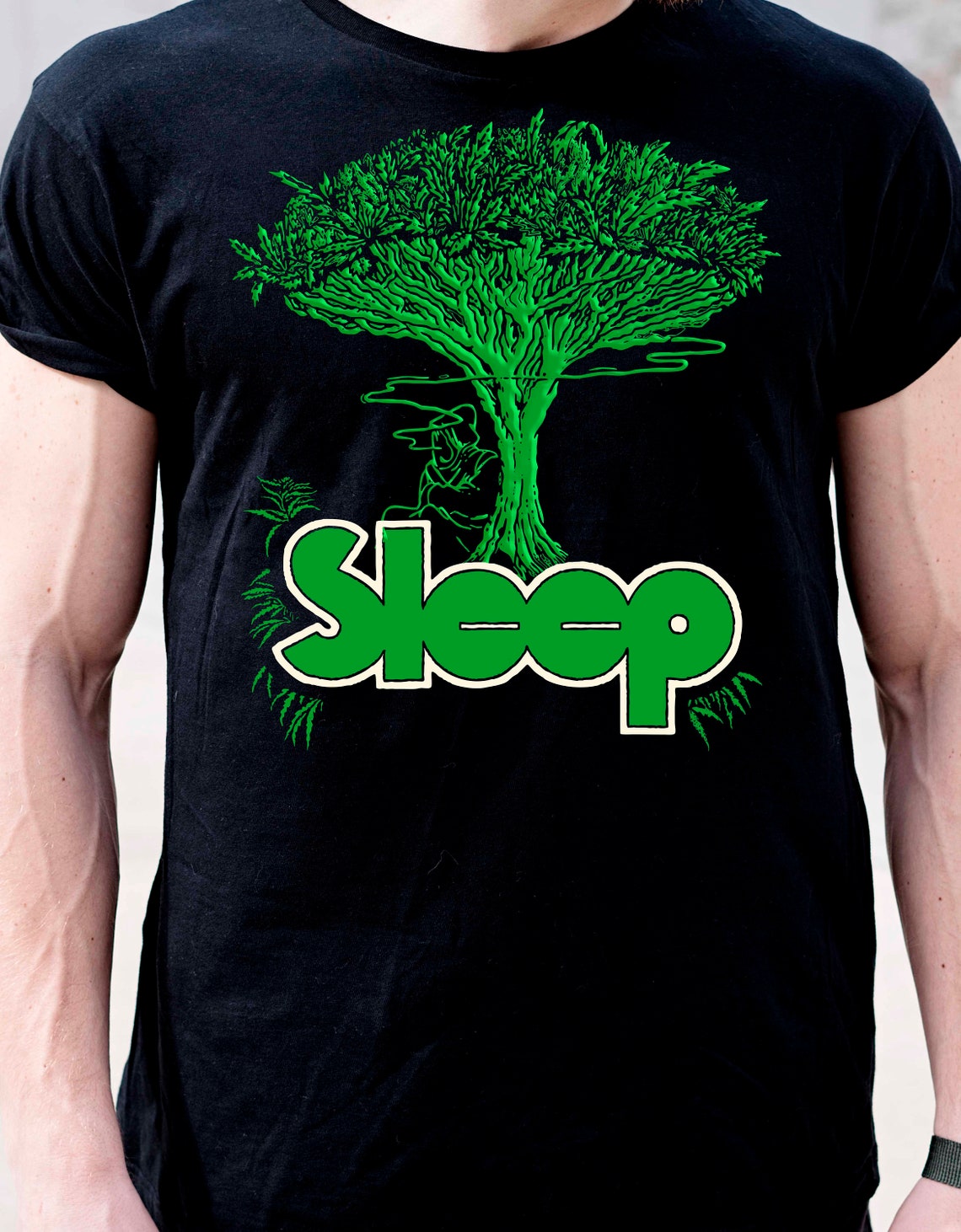 Sleep Band T Shirt Unisex Doom Metal Stoner Metal Power Dopesmoker Band ...