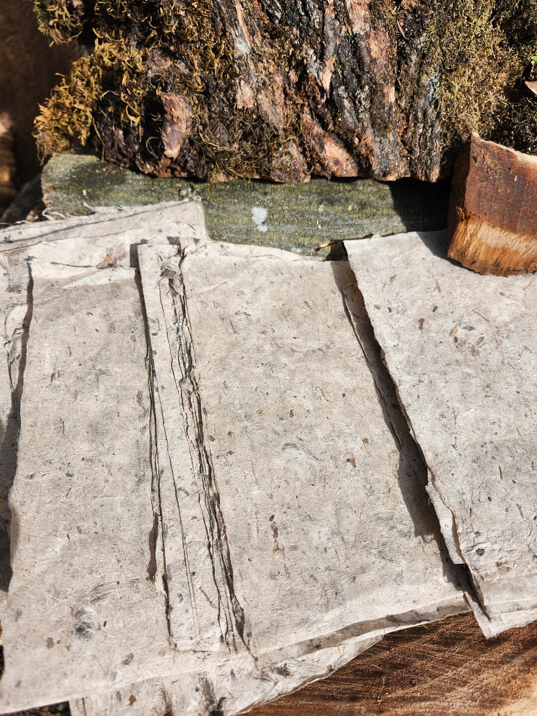 Paper, Mulbery 5x7 Inches Craft Paper Fibrous Textured Neutral ...