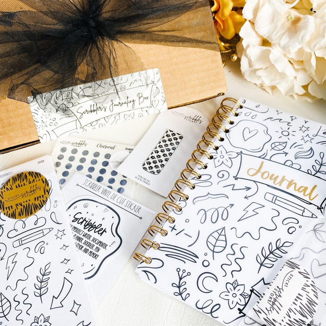 Scribblers Journaling Stationery Box - Etsy