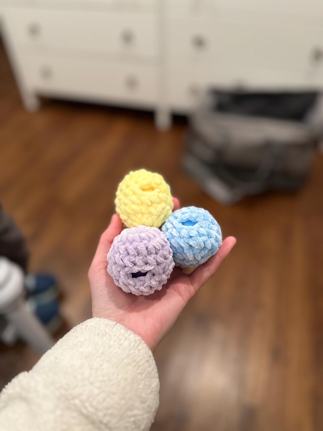 Mini Stress Balls PATTERN - Crochet Fidget Toy Pattern, Crochet Stress ...