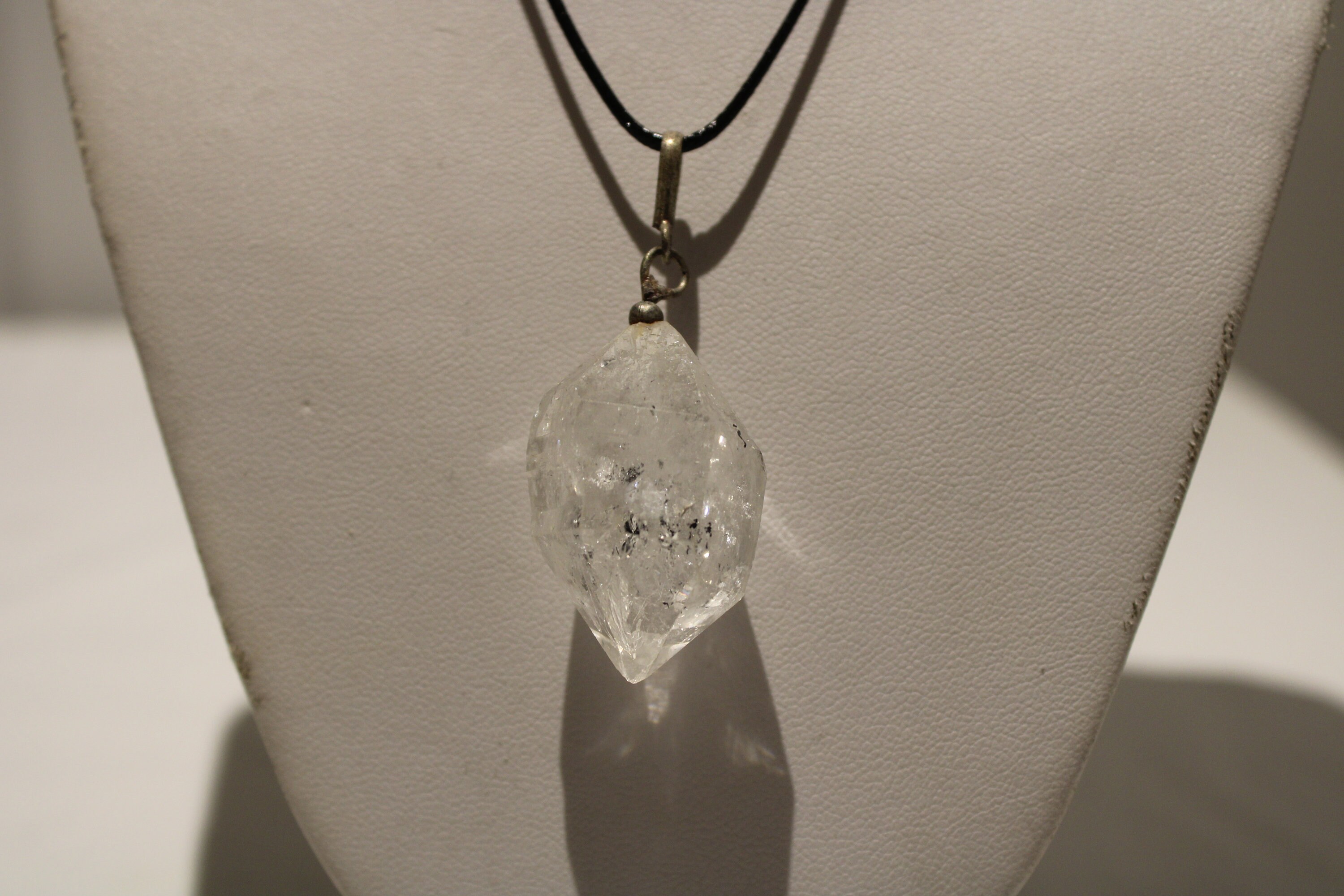 Diamond Quartz Handmade Pendent Necklace-raw Quartz - Etsy