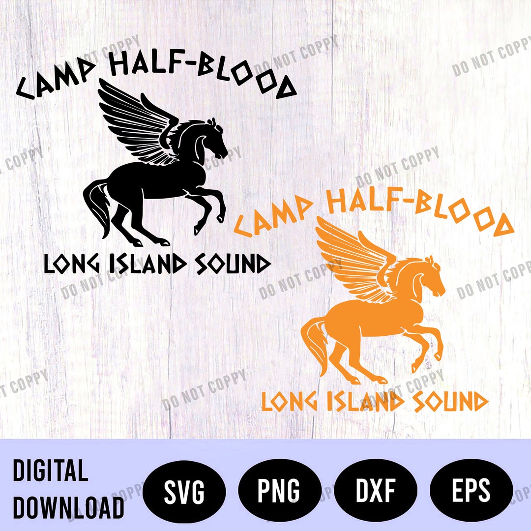 2 Colors Camp Half-blood Svg, Percy Jackson Svg, Long Island Sound Svg ...