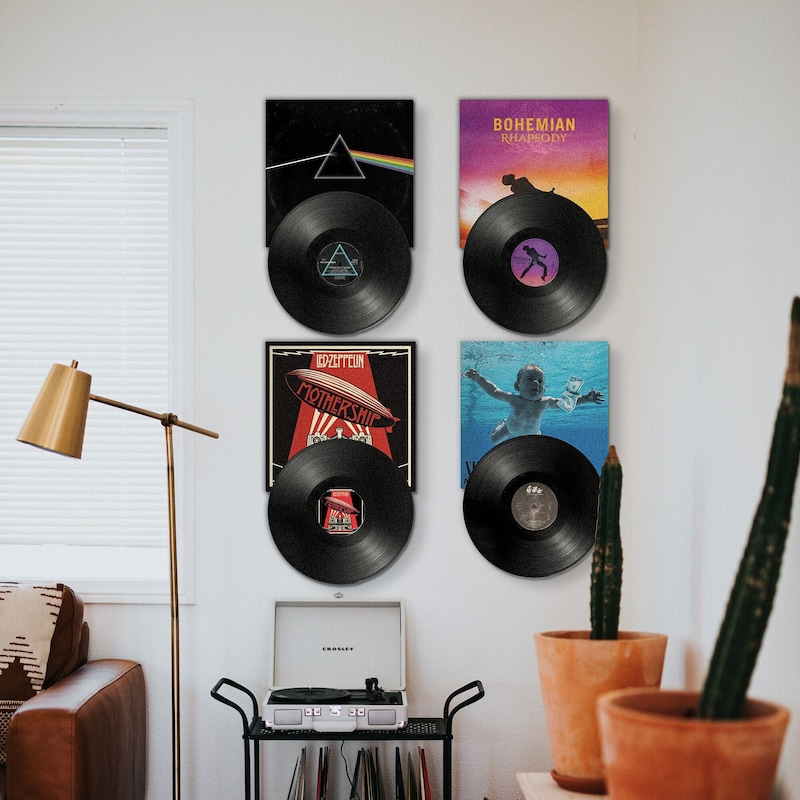 Vinyl Record Display - Etsy