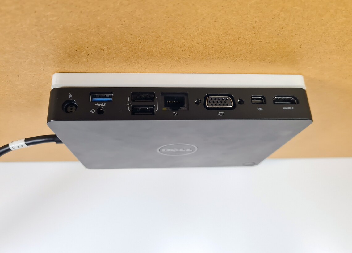Dell WD15 Mount Desk Docking Station Cable Management Dell WD 15 ...