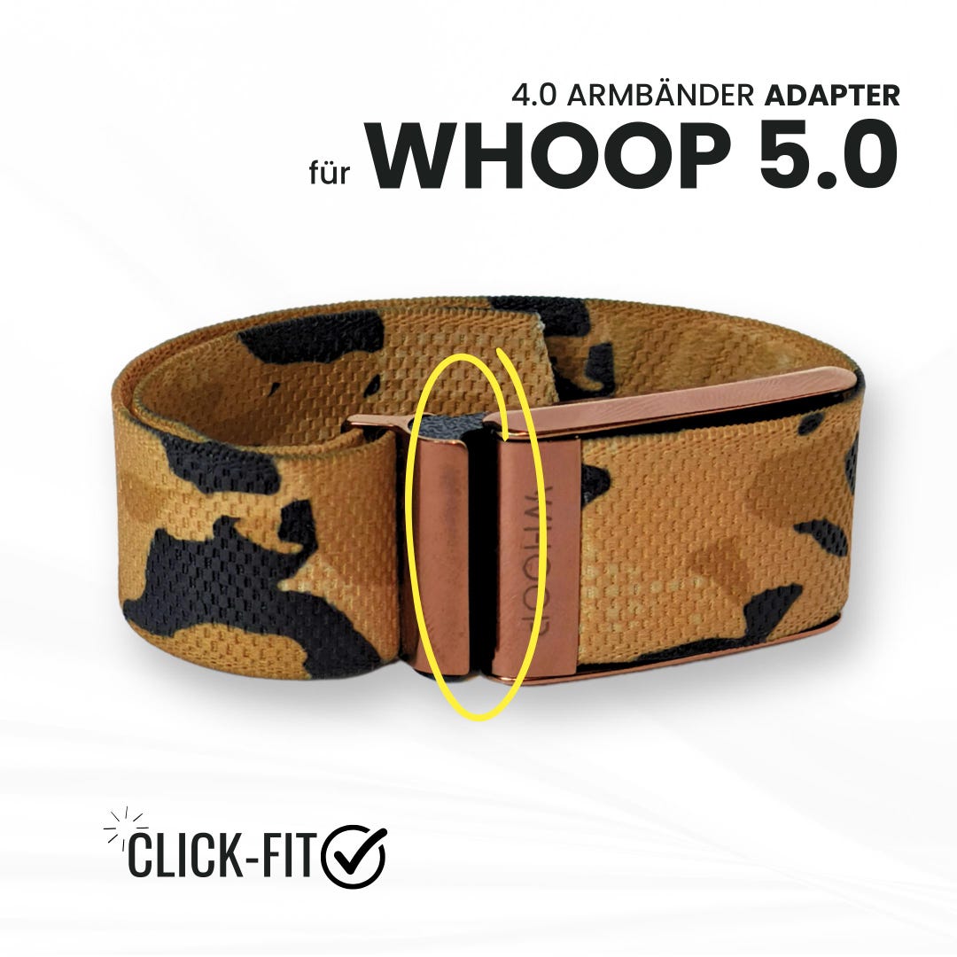 Whoop 4.0 Band Adapter to Whoop 5.0 Sensor | 4.0 Wristbands on New ...