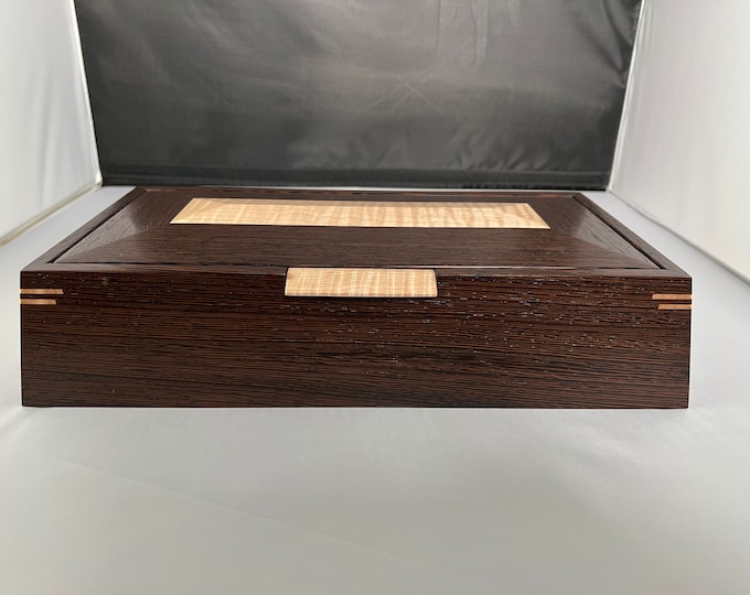 Valet Box, Wenge and Curly Maple - Etsy