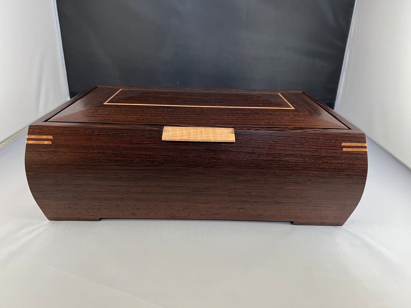 Jewelry Box Wenge and Western Curly Maple - Etsy