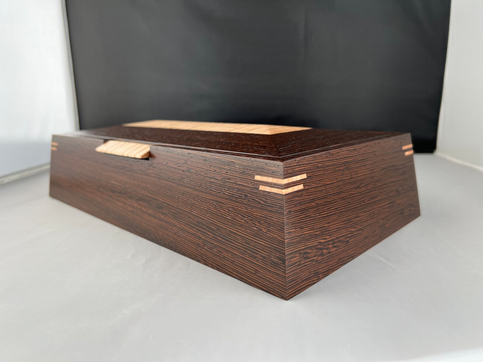 Valet Box, Wenge and Curly Maple - Etsy