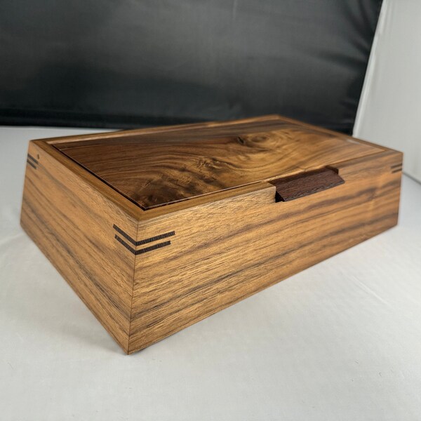 Walnut Valet Box - Etsy