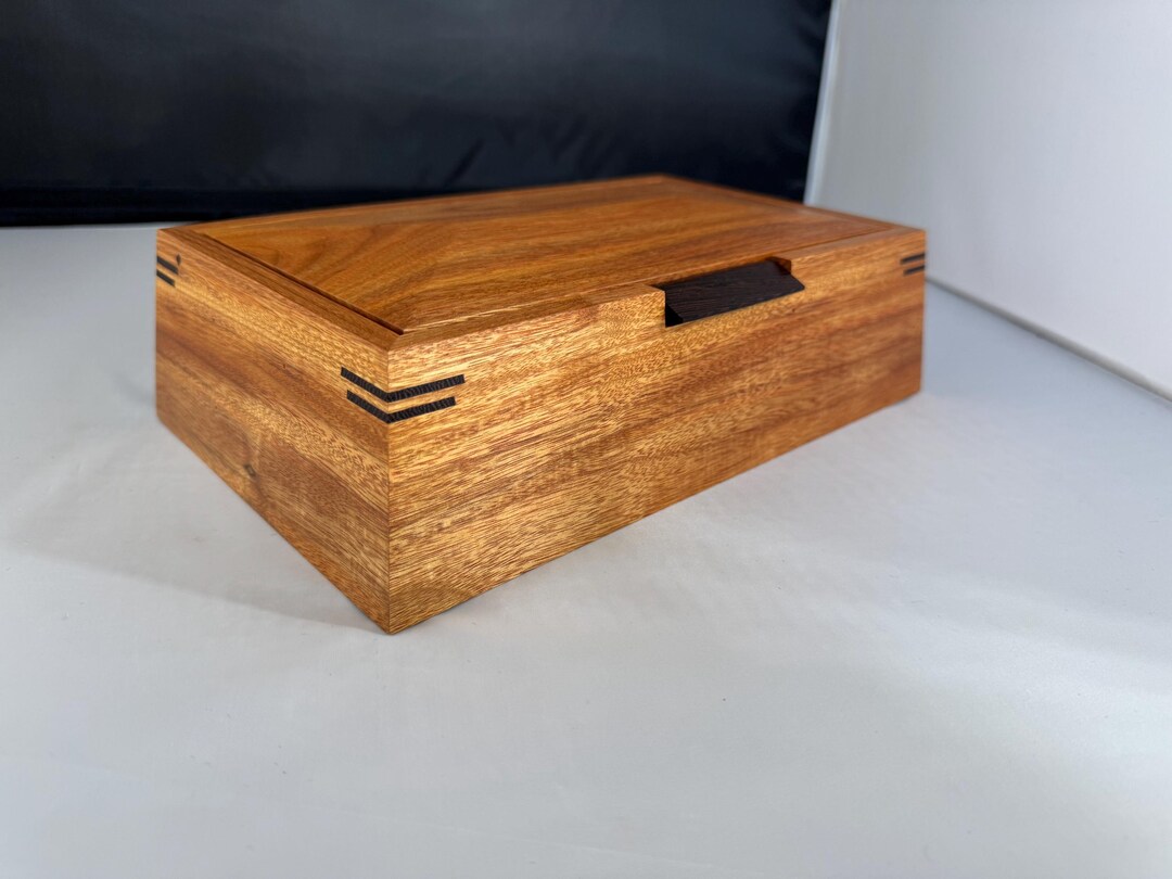 Valet Box, Canary Wood and Wenge - Etsy