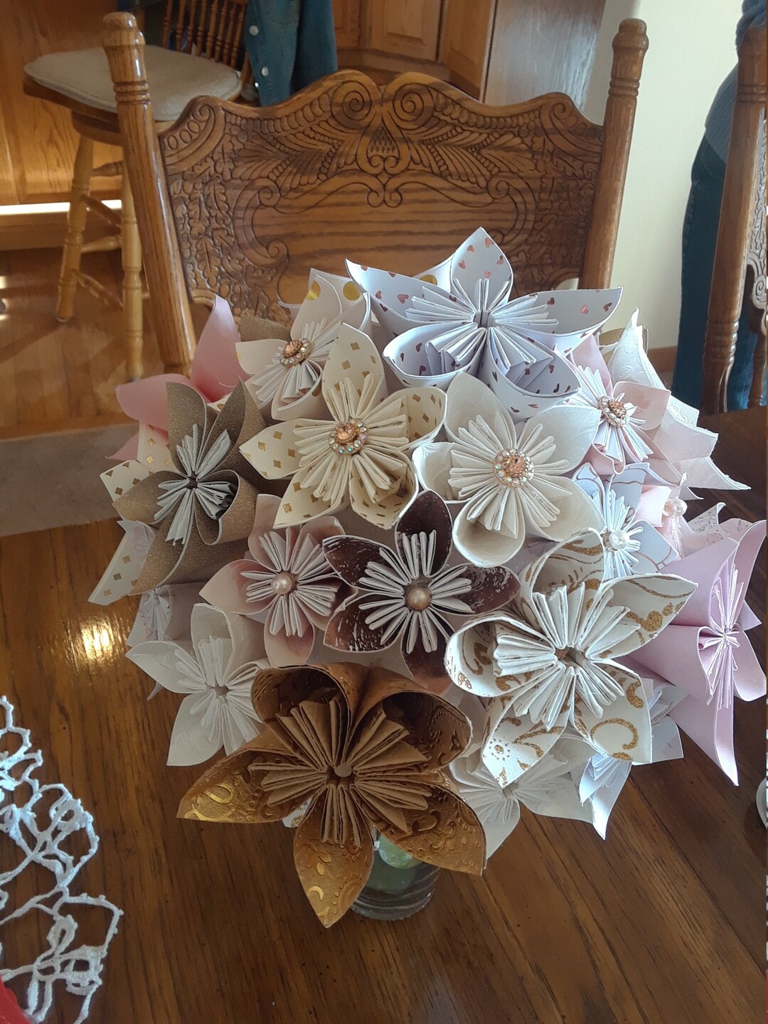 Paper Flower Bouquet - Etsy