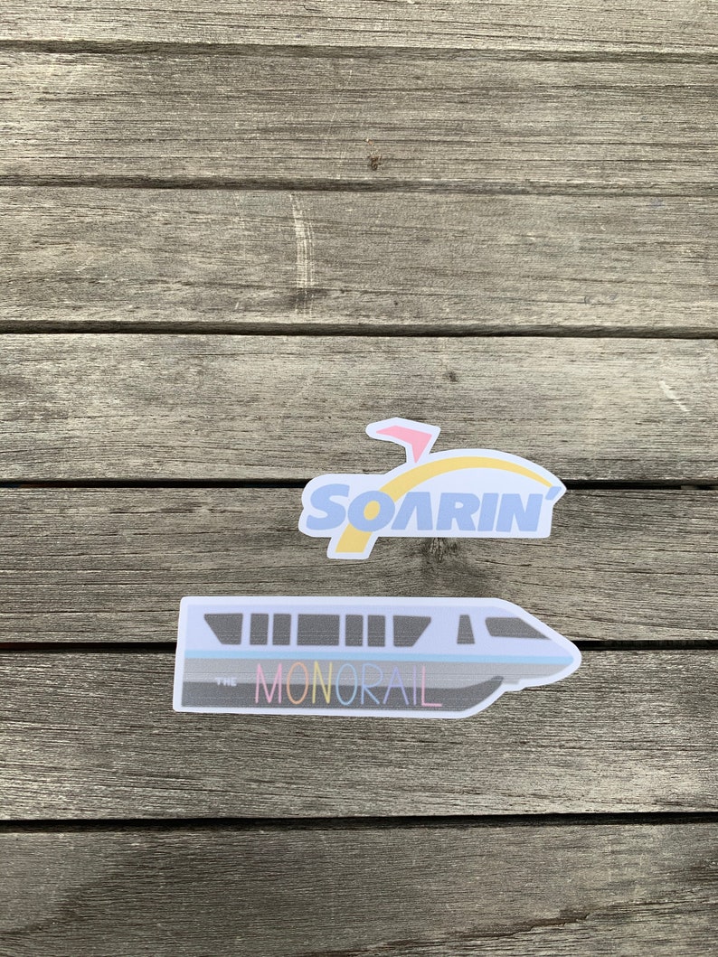 Epcot Sticker Pack 11 Disney-disneyland-disney - Etsy