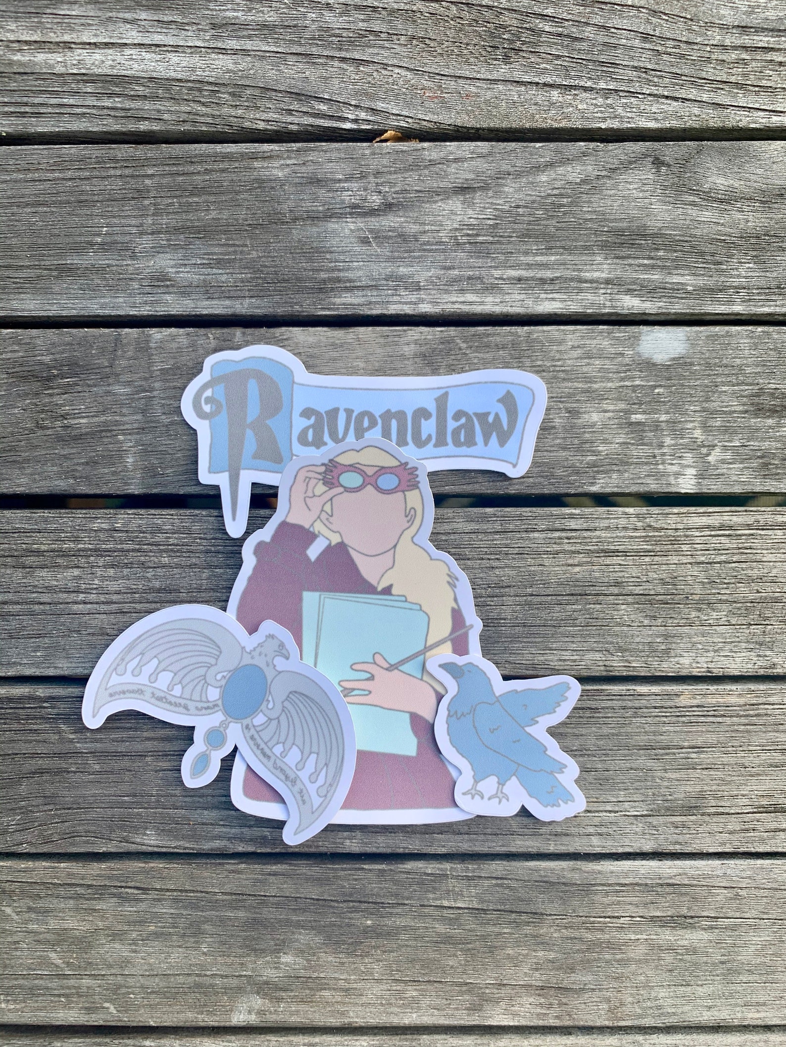 Ravenclaw Sticker Pack 4 harry Potter-aesthetic-matte - Etsy