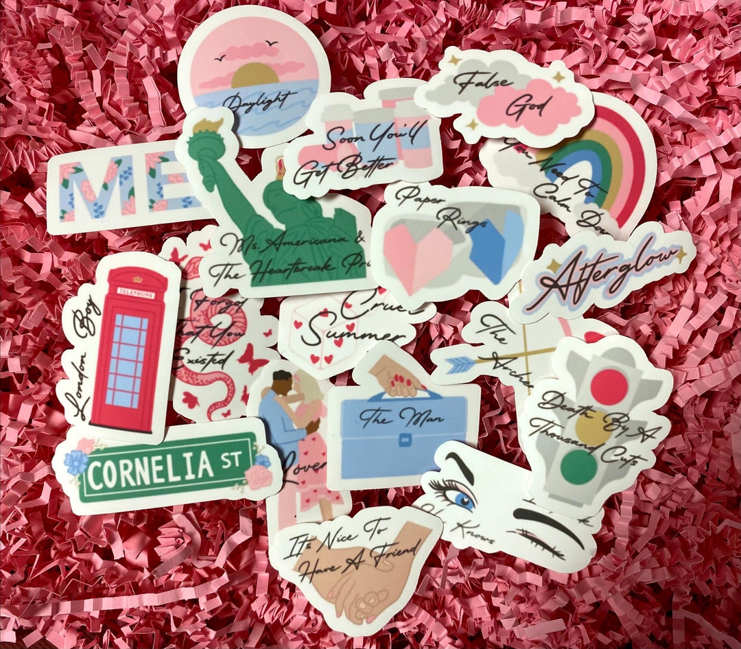 Lover Sticker Pack (18) - Taylor Swift Inspired - Etsy