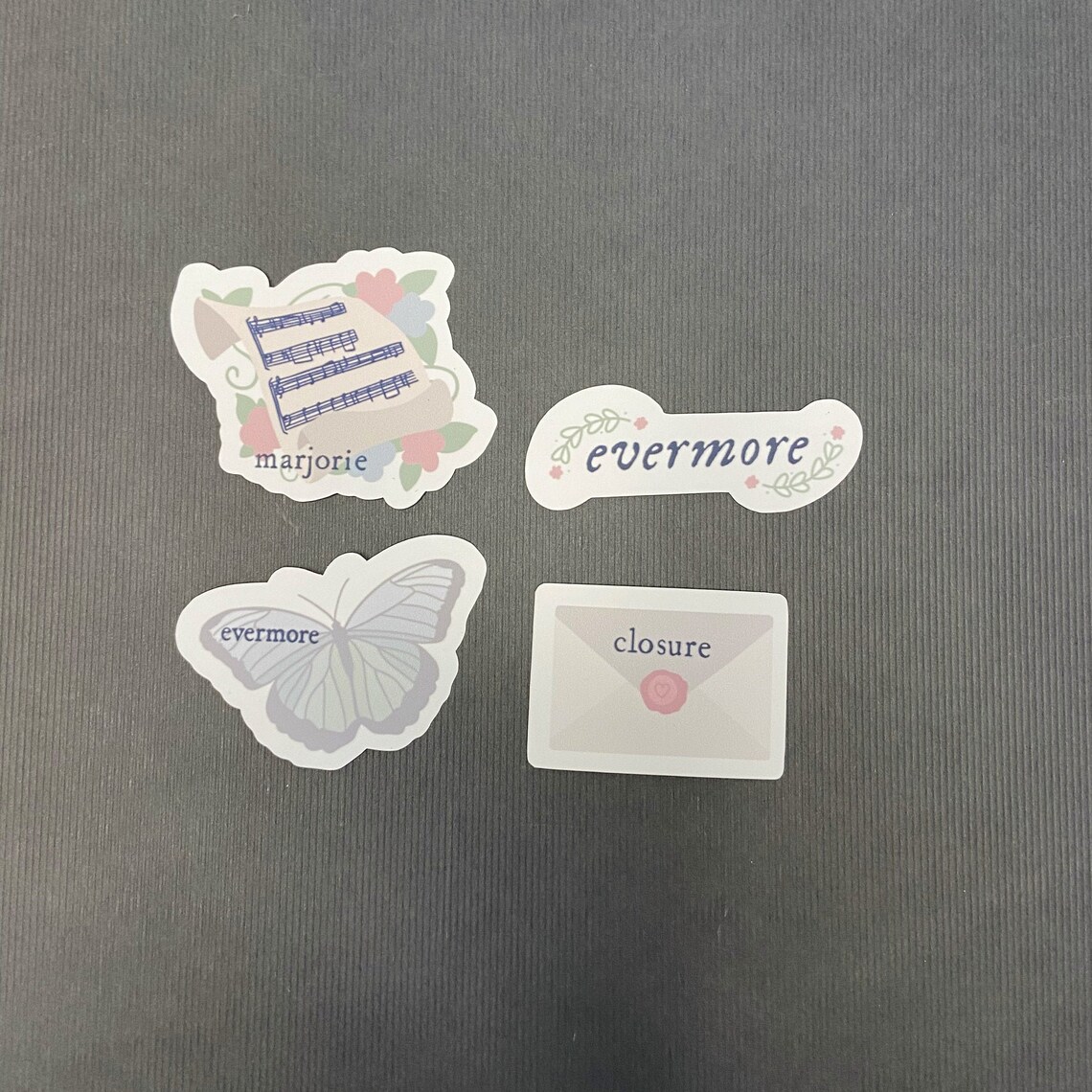Evermore Sticker Pack 16 Taylor Swift Inspired - Etsy