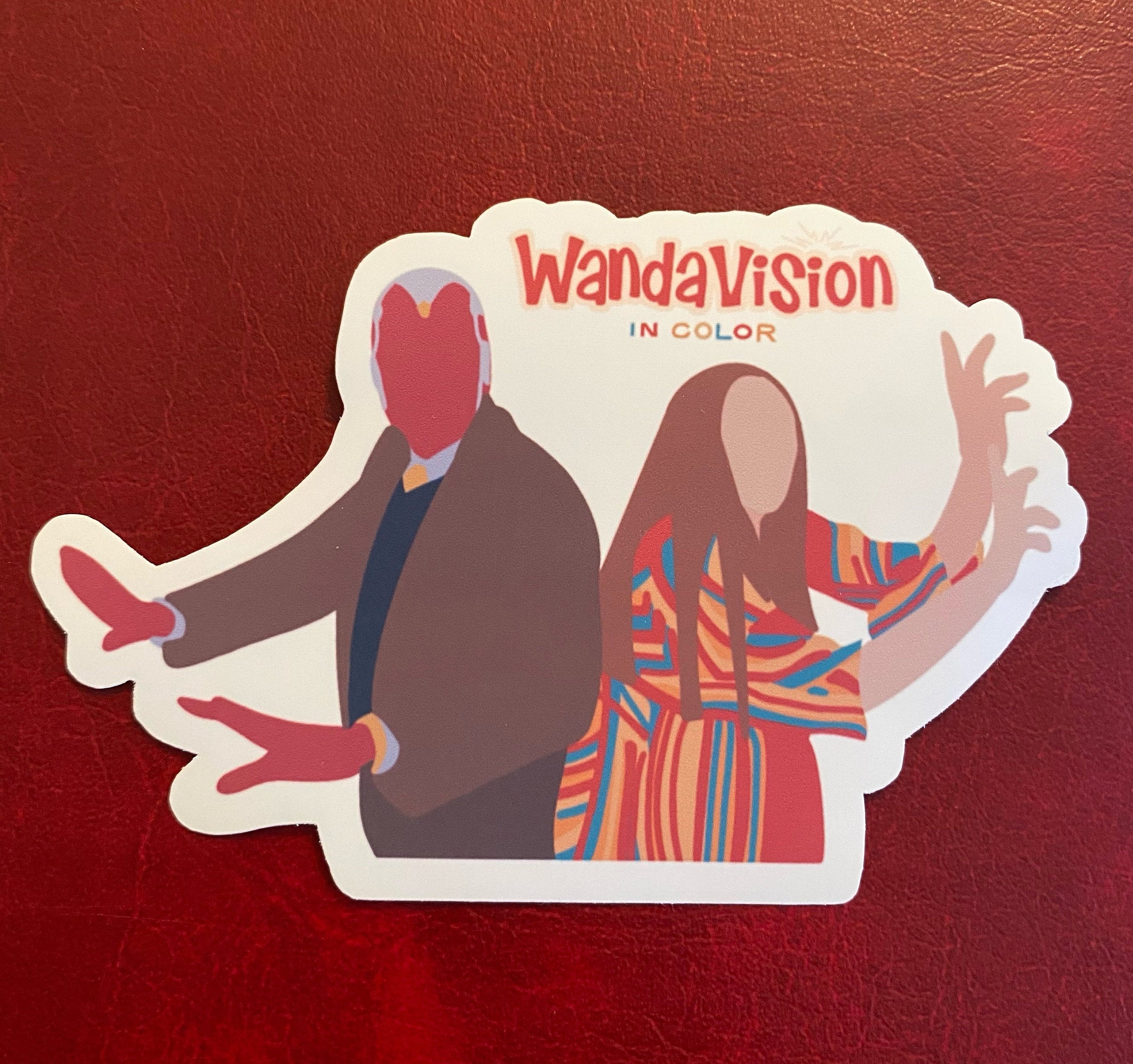 Wandavision Sticker Pack 4 - Etsy UK