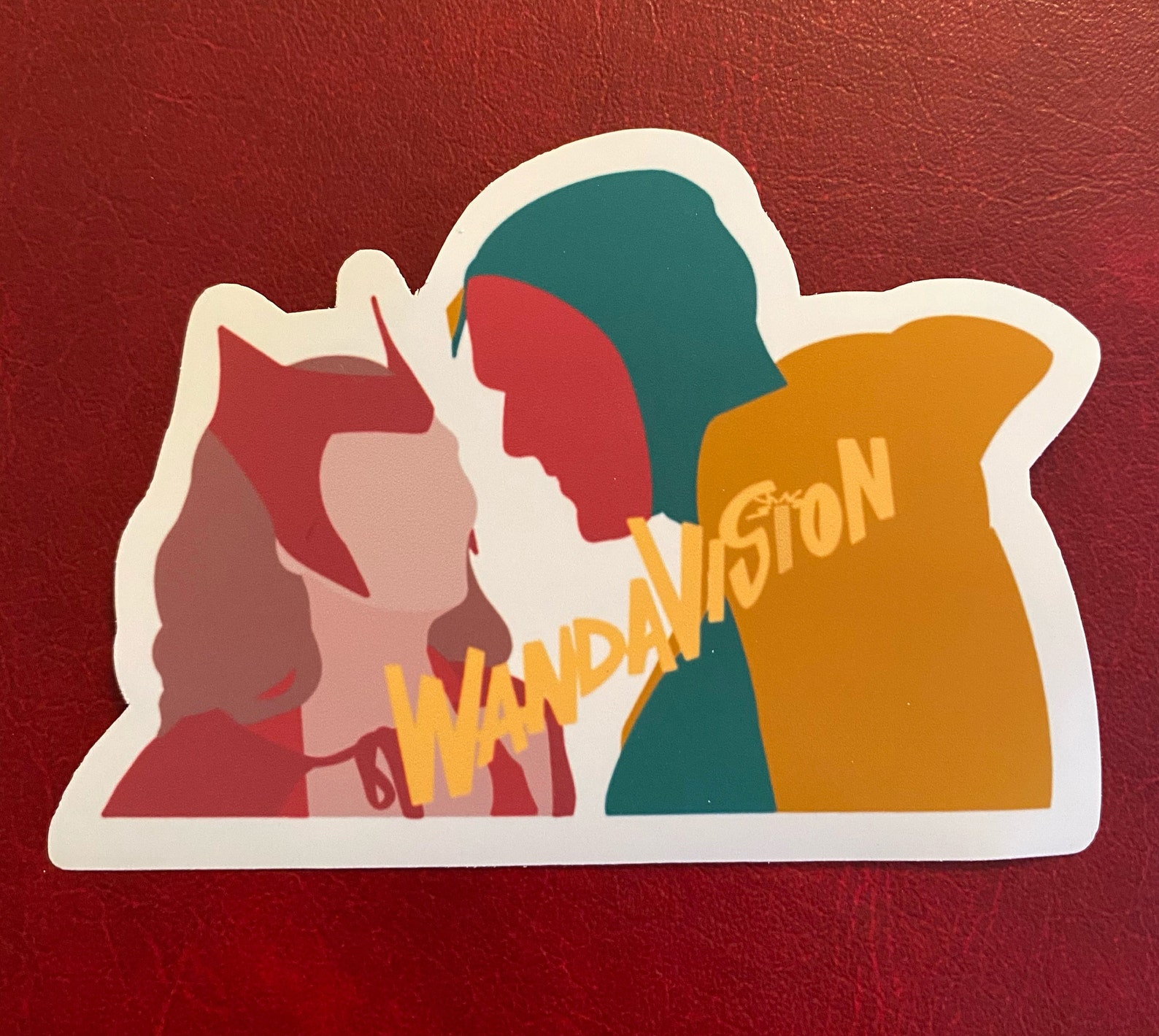 Wandavision Sticker Pack 4 Disney-marvel-avengers-wanda-vision - Etsy UK