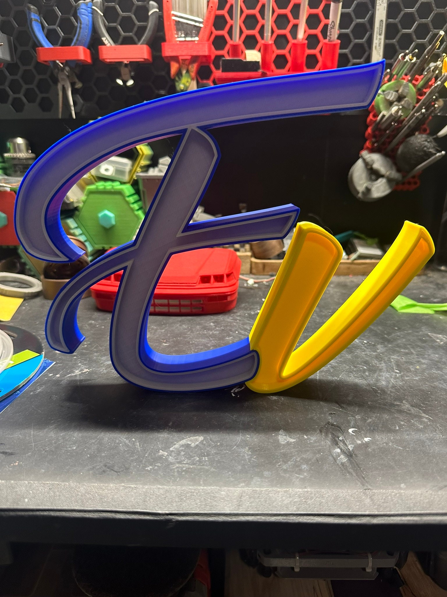 3d Printed Led Sign / Sweet Sixteen Sign / Custom Table Top Signs ...