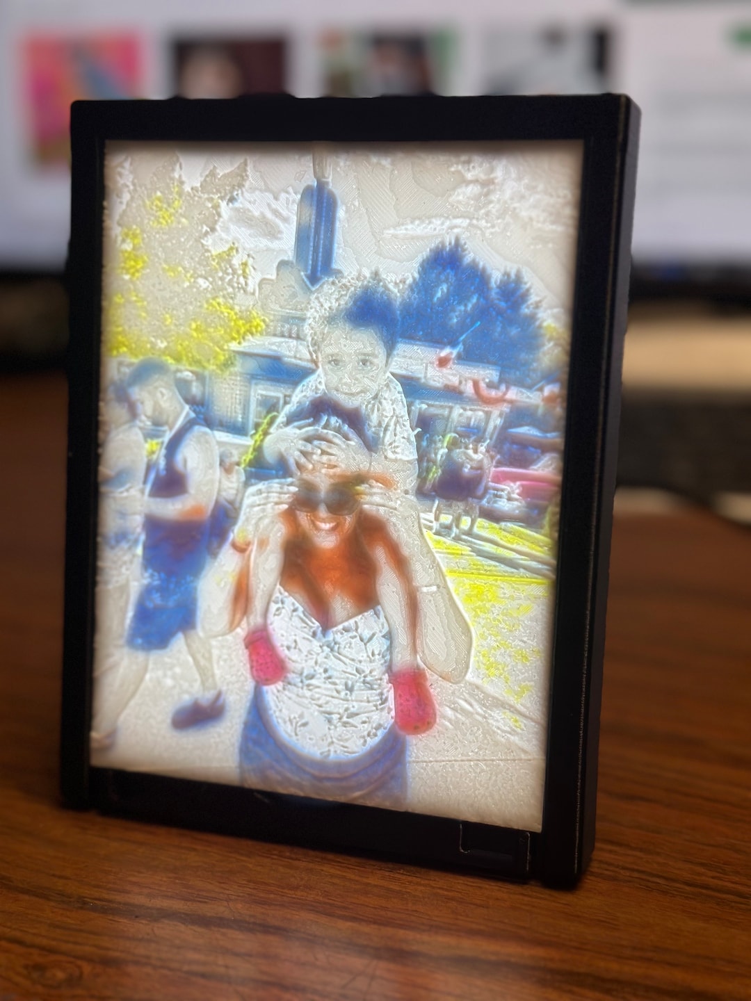 Personalized 3d Printed Color Lithophane - Etsy