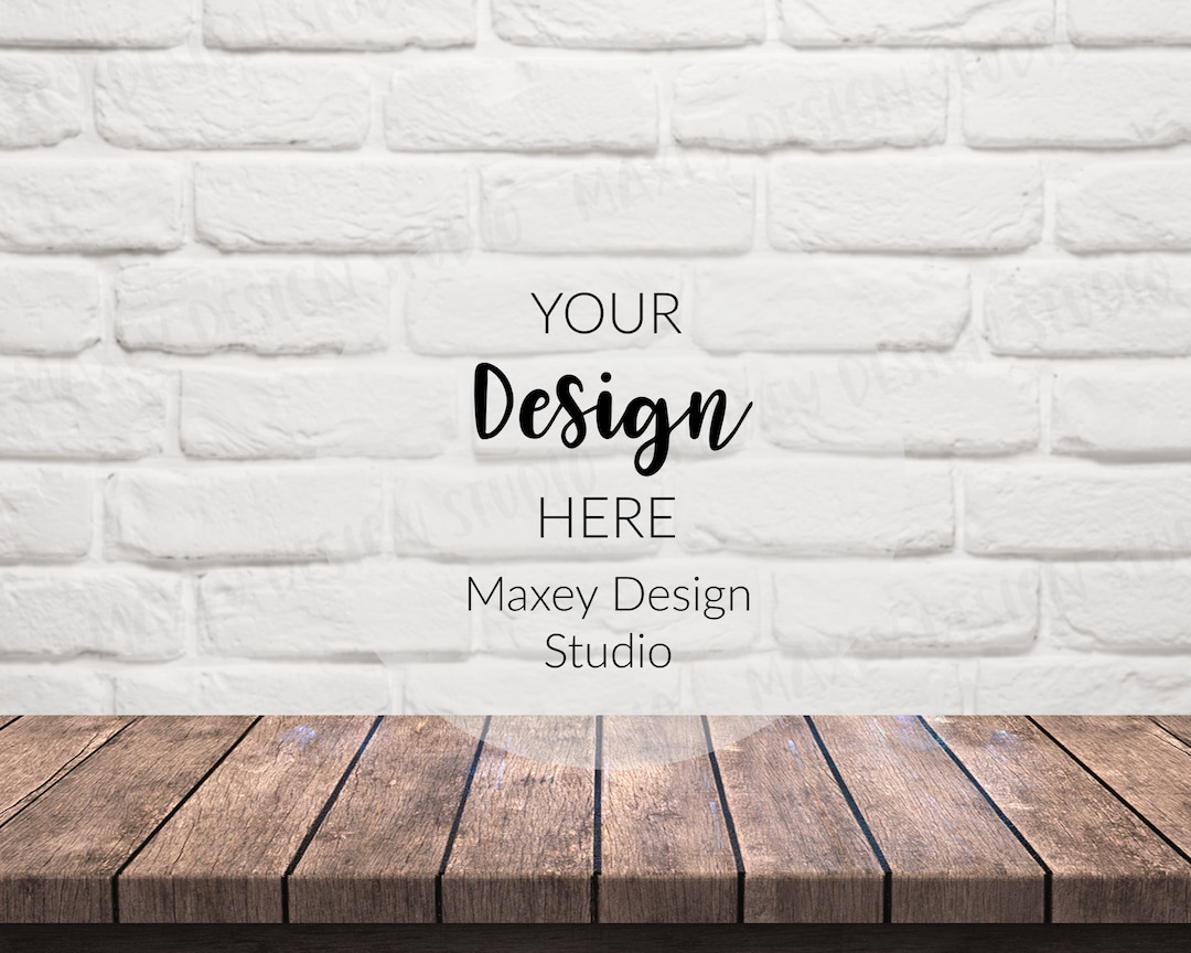 Brick Wall Product Mockup: Digital Background (3000x2400 Px) - Etsy