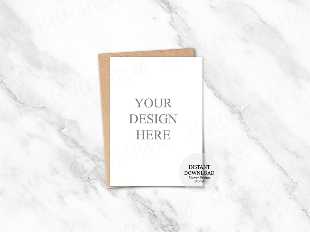 Square Folded Card Mockups, Invitation Mockups, Mockup Invitations ...