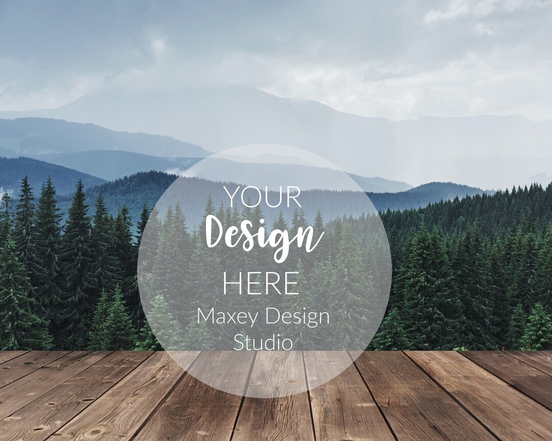 Background Mockups, Background Mock Up, Digital Mountain Background ...