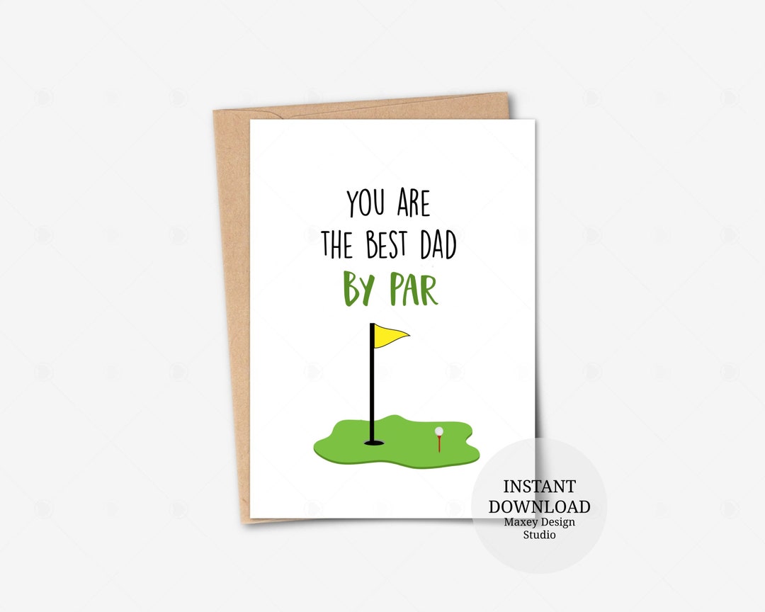 Printable Card, You Are the Best Dad by Par, Birthday Card for Dad ...