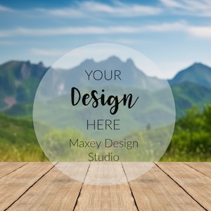 Background Mockups, Background Mock Up, Digital Mountain Background ...