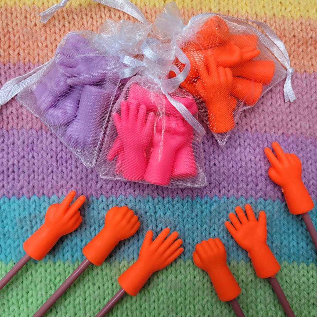 Knitting Needle Stoppers. Needle Stopper for Knitting Needles. Knitting ...
