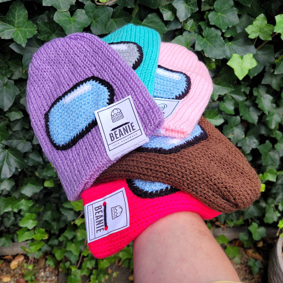 Knitted Among Us Winter Hat - Etsy