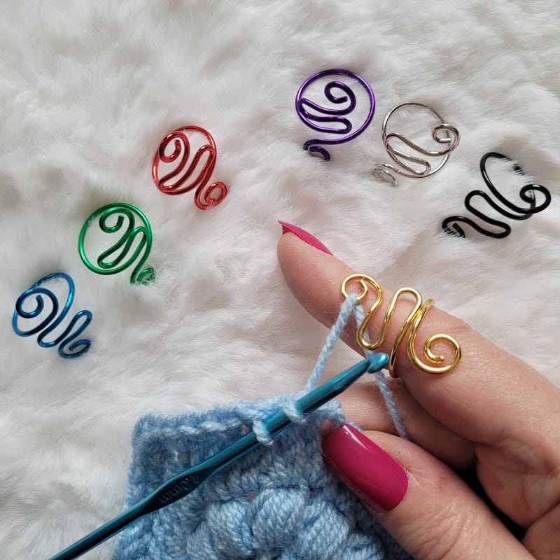 Knitting Ring - Etsy