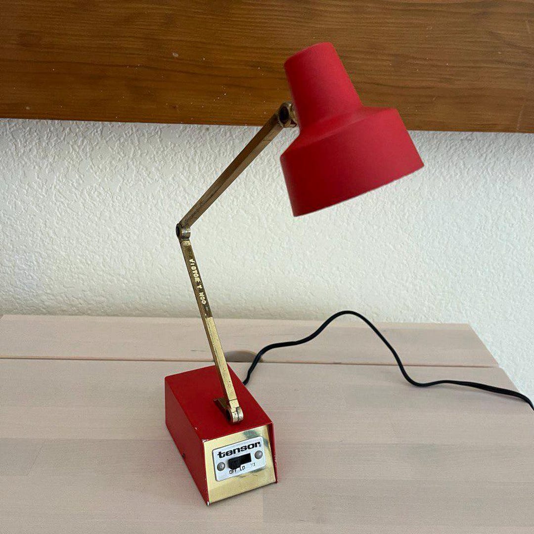 Vintage Mid Century Modern Lamp Tensor Corp Model 1500 Made in USA - Etsy