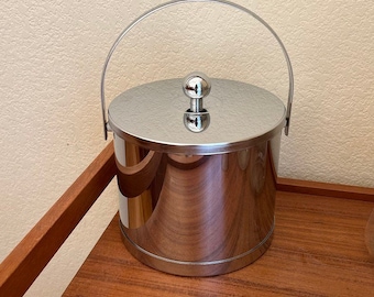 Chrome Ice Bucket - Etsy