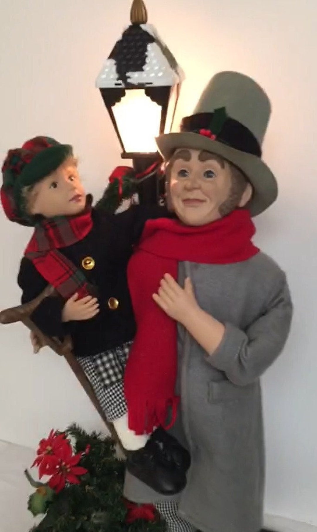 Vintage Holiday Creations A Christmas Carol Bob Cratchit Tiny Etsy