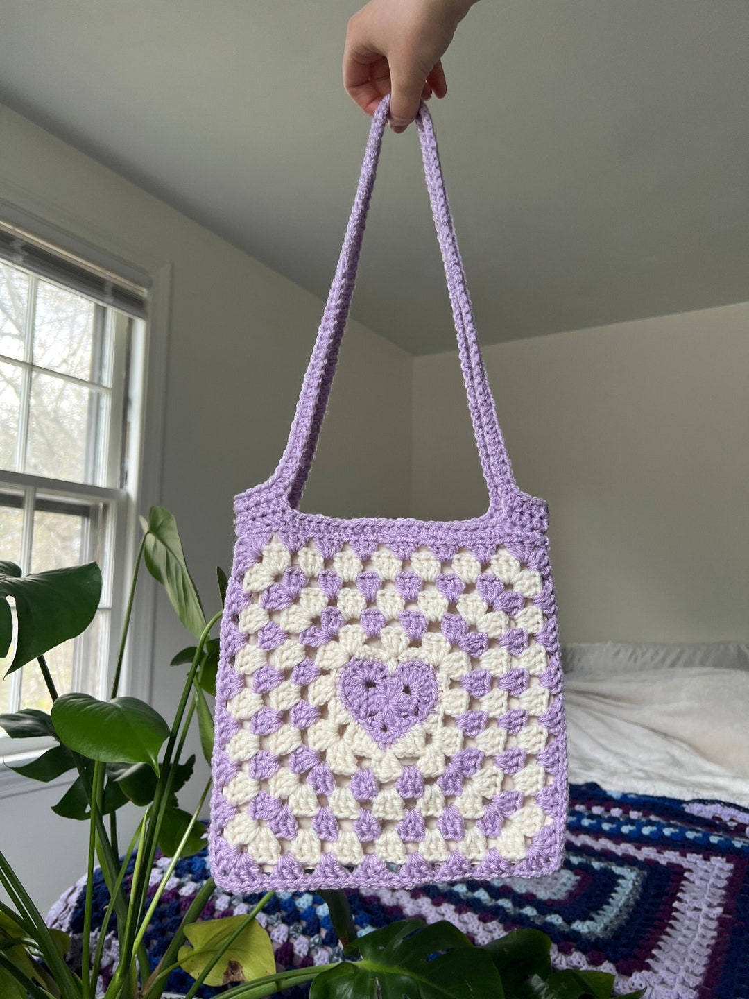 CROCHET PATTERN - the Heart Bag Crochet Pattern PDF Instant Download ...