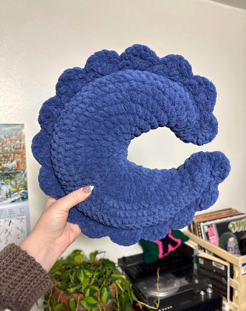 CROCHET PATTERN - Moon Pillow Crochet Pattern, PDF Instant Download ...
