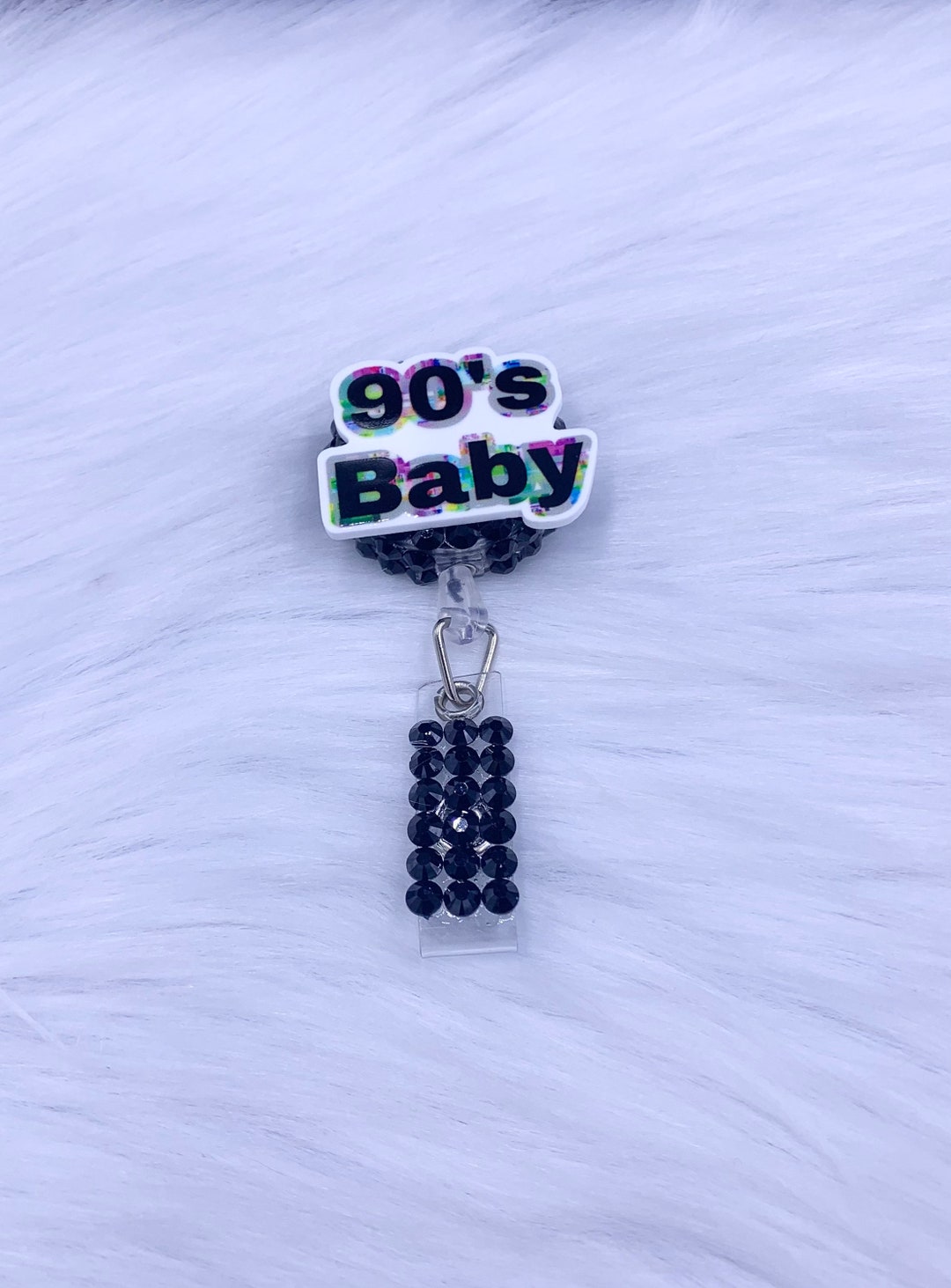 90s Baby Bling Badge - Etsy