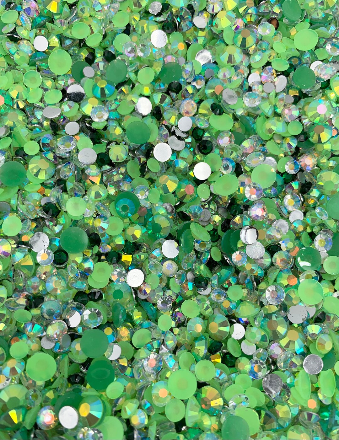 Live Green Bling Mix - Etsy
