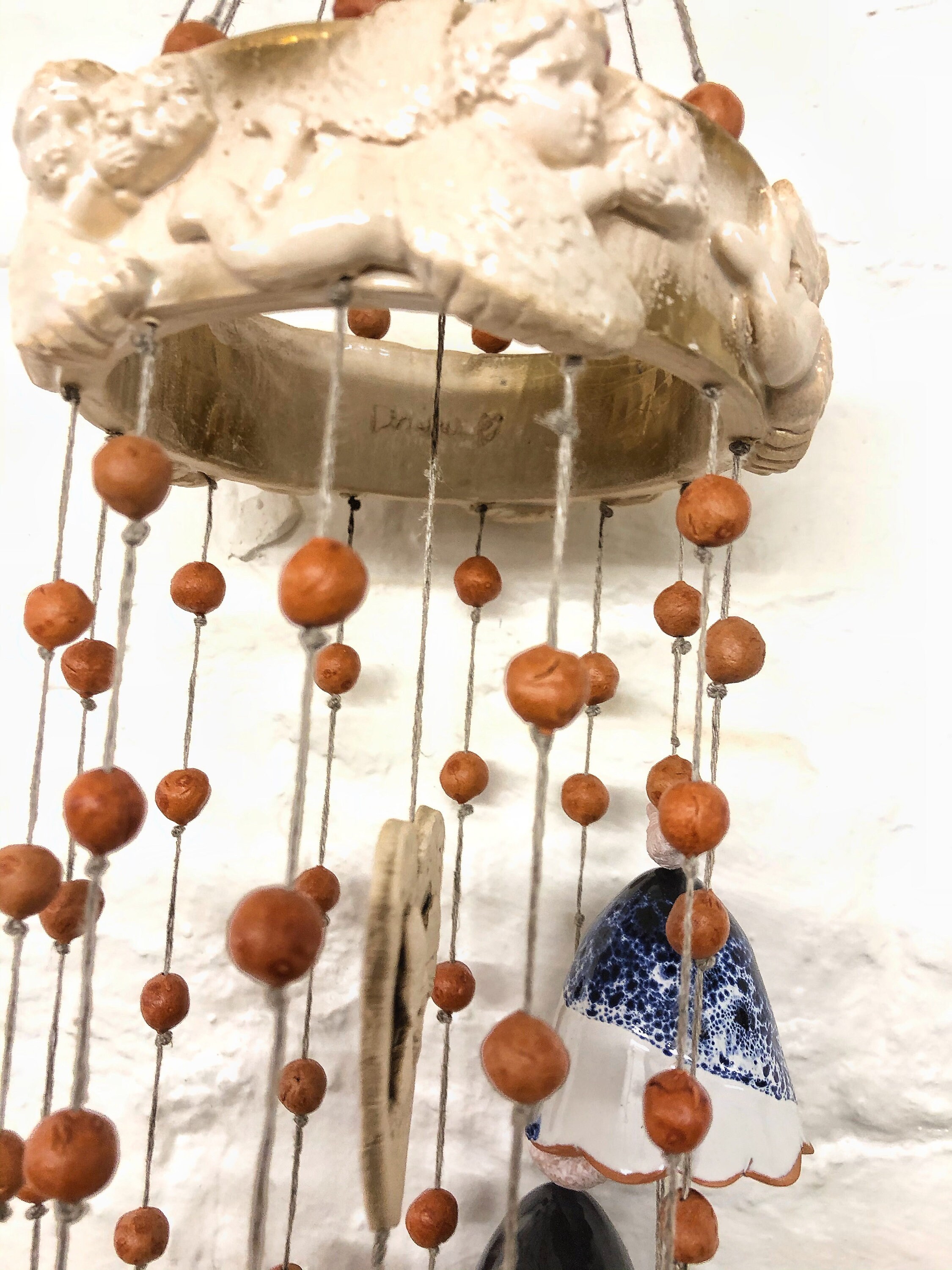 Blue Angel Michael, Windchime,birthday Gift,wedding Gift,christening ...