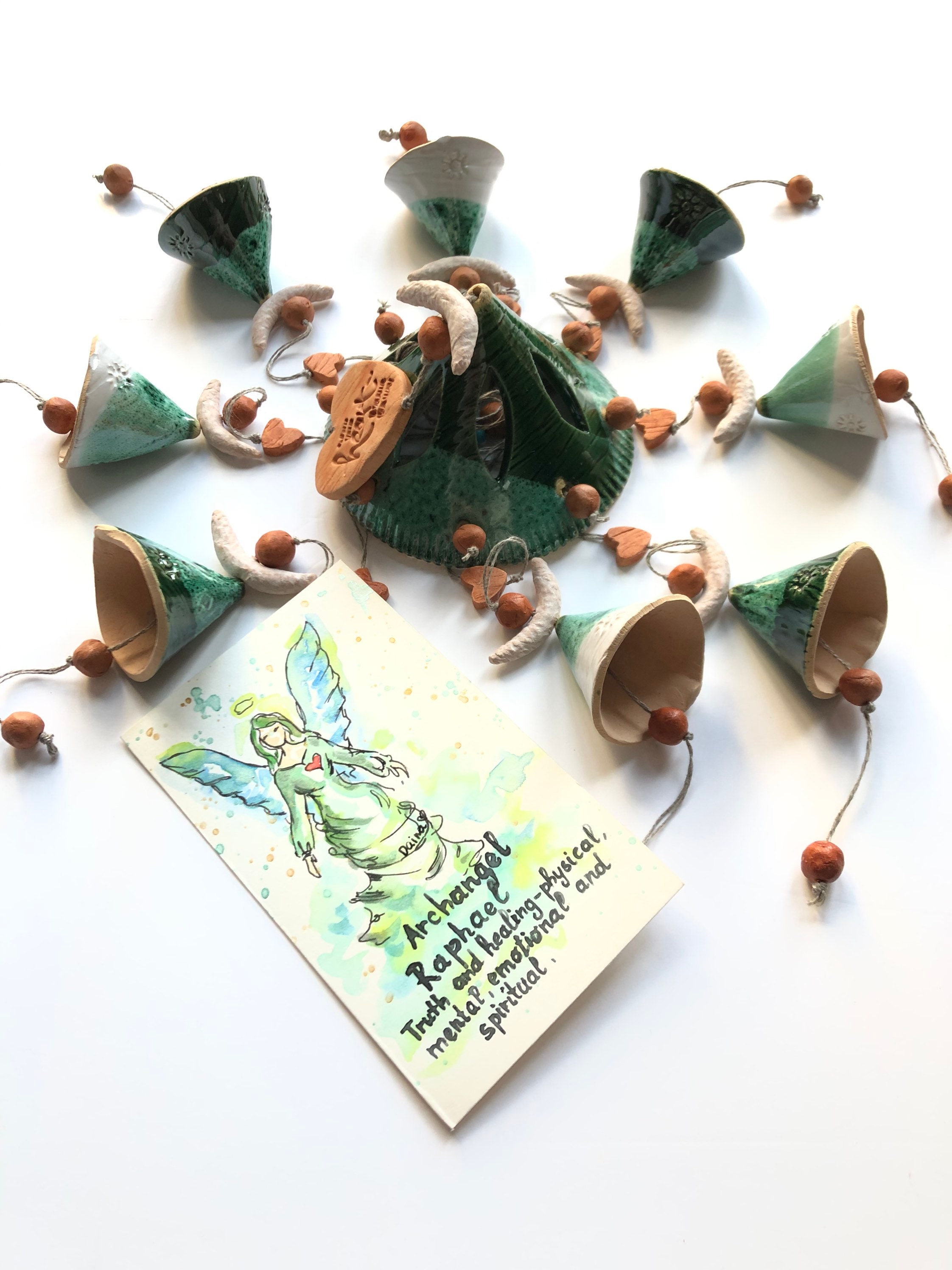 Sympathy Wind Chime, Sympathy Gift, Guardian Angel Sympathy Gift ...