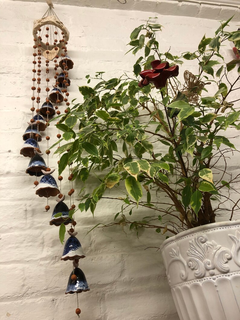 Blue Angel Michael, Windchime,birthday Gift,wedding Gift,christening ...