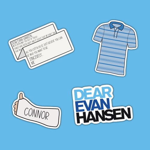 Dear Evan Hansen Sticker Ben Platt Quote Broadway Show Tony | Etsy