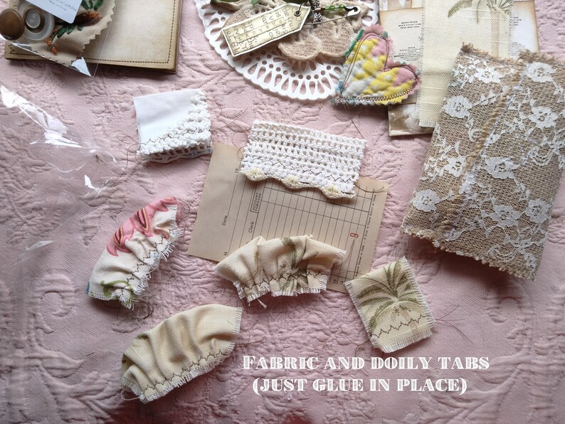 French Vanilla Ephemera Kit - Etsy