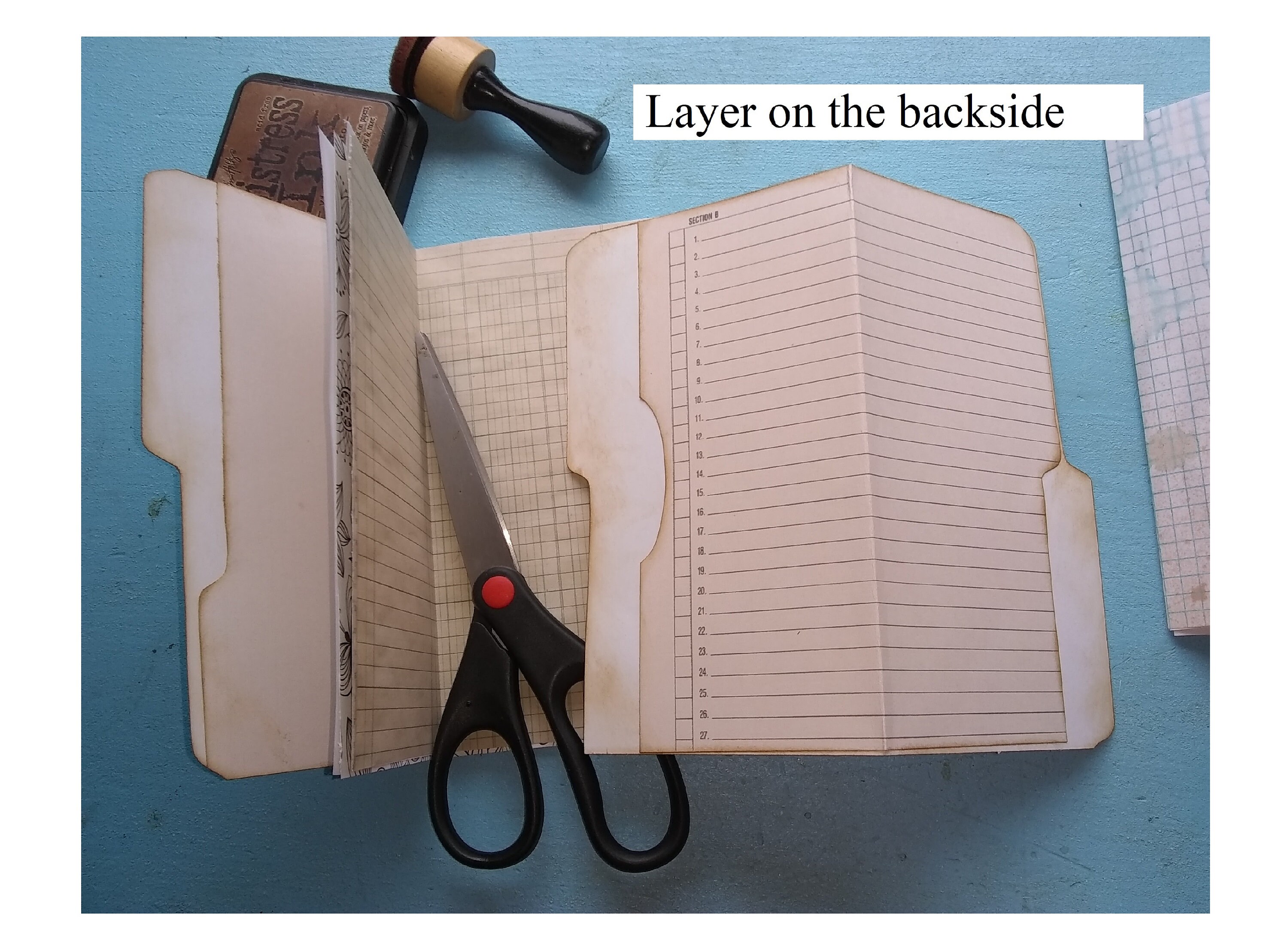 File Folder/ledger Junk Journal Kit - Etsy