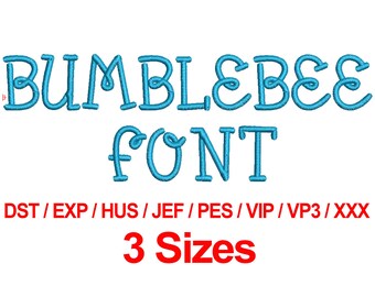 Firecat Font 3 Sizes Machine Embroidery Design Fonts | Etsy