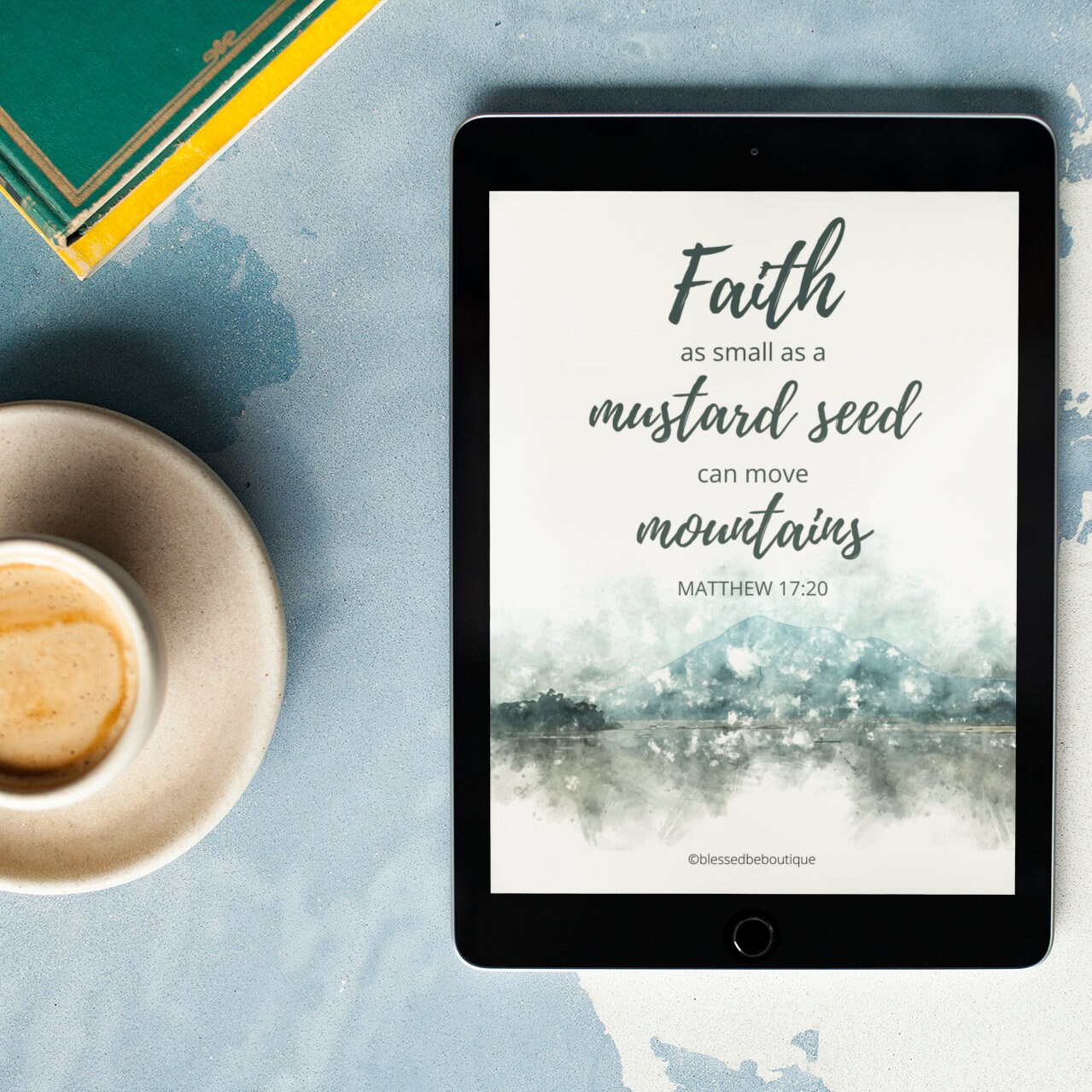 Mustard Seed Faith | Scripture Art | Digital Download | Matthew 17:20 ...