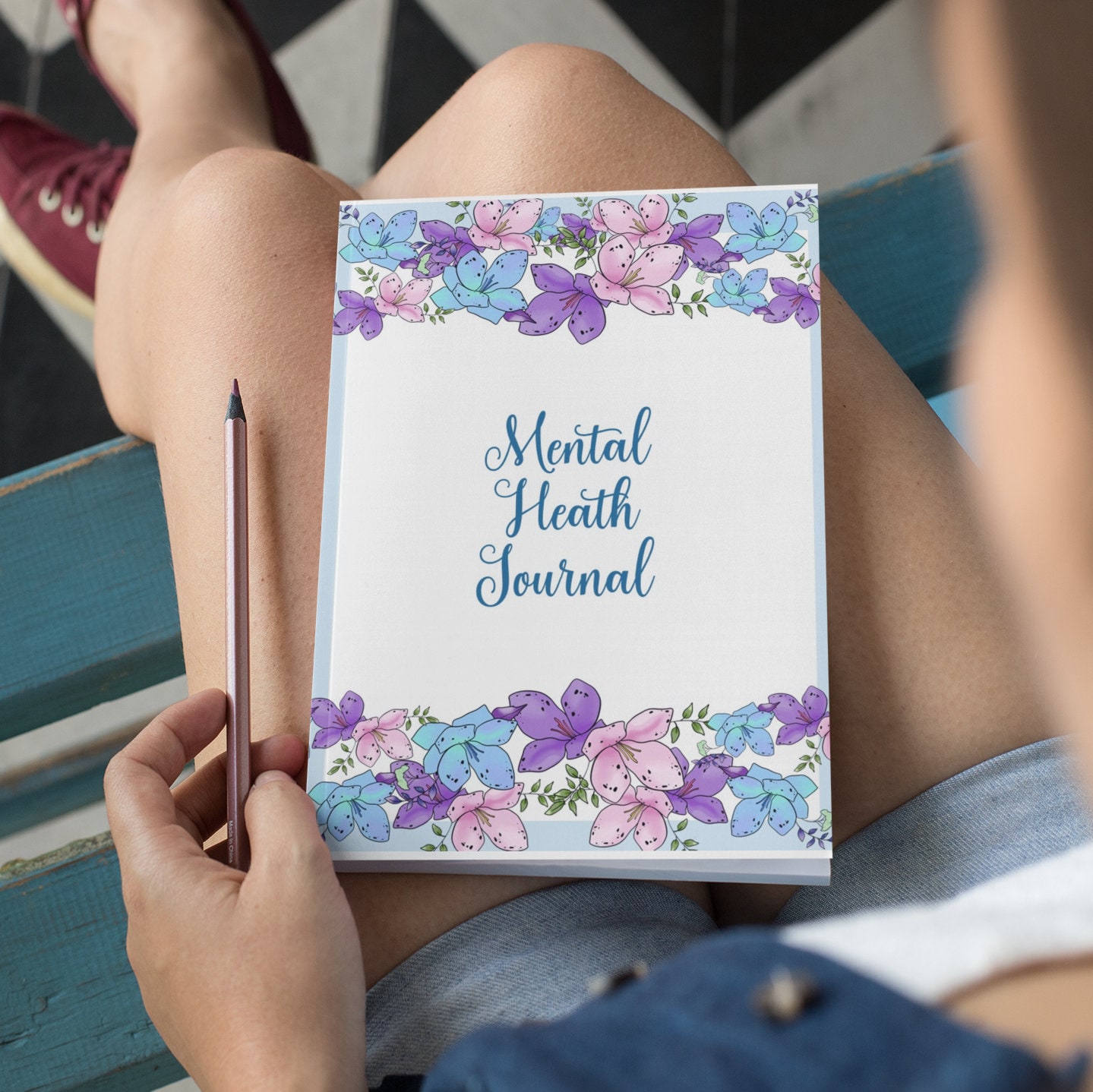 Mental Health Journal Printable Download Self-care Therapy Digital ...