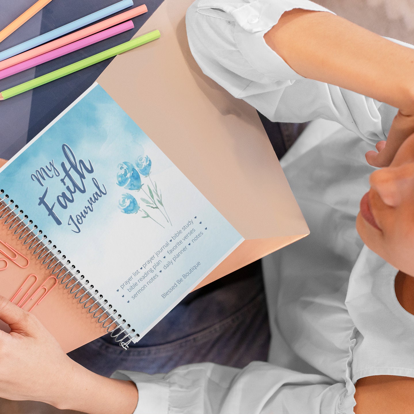 Faith Journal Planner Digital Download Bible Study Journal Bible Study ...